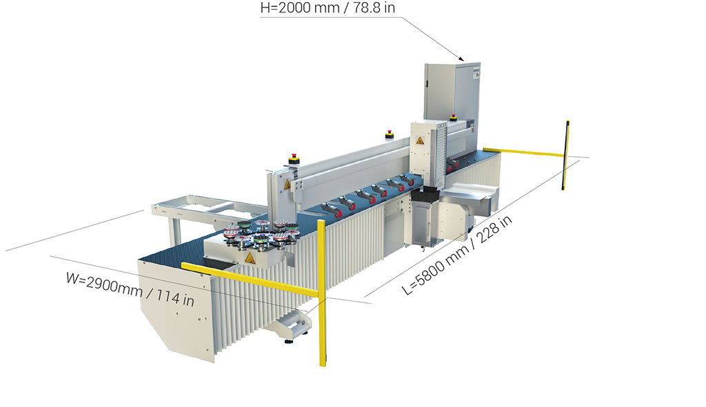 Edge Polisher Robot EPR 2017 Stone Polishers Milling machine